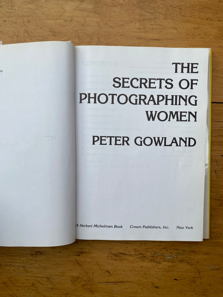 The Secrets of Photographing Women – Bellwoods Books