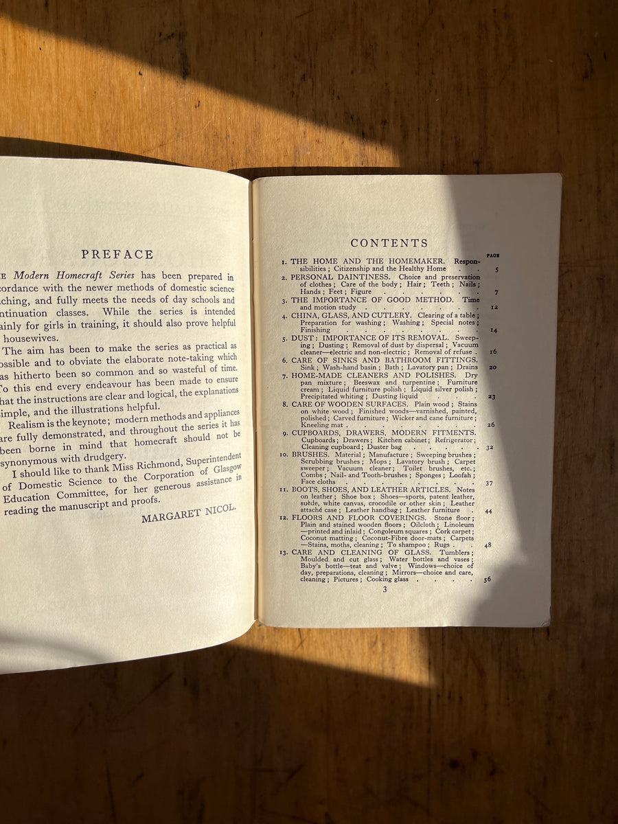 Homecraft and Homemaking – Bellwoods Books